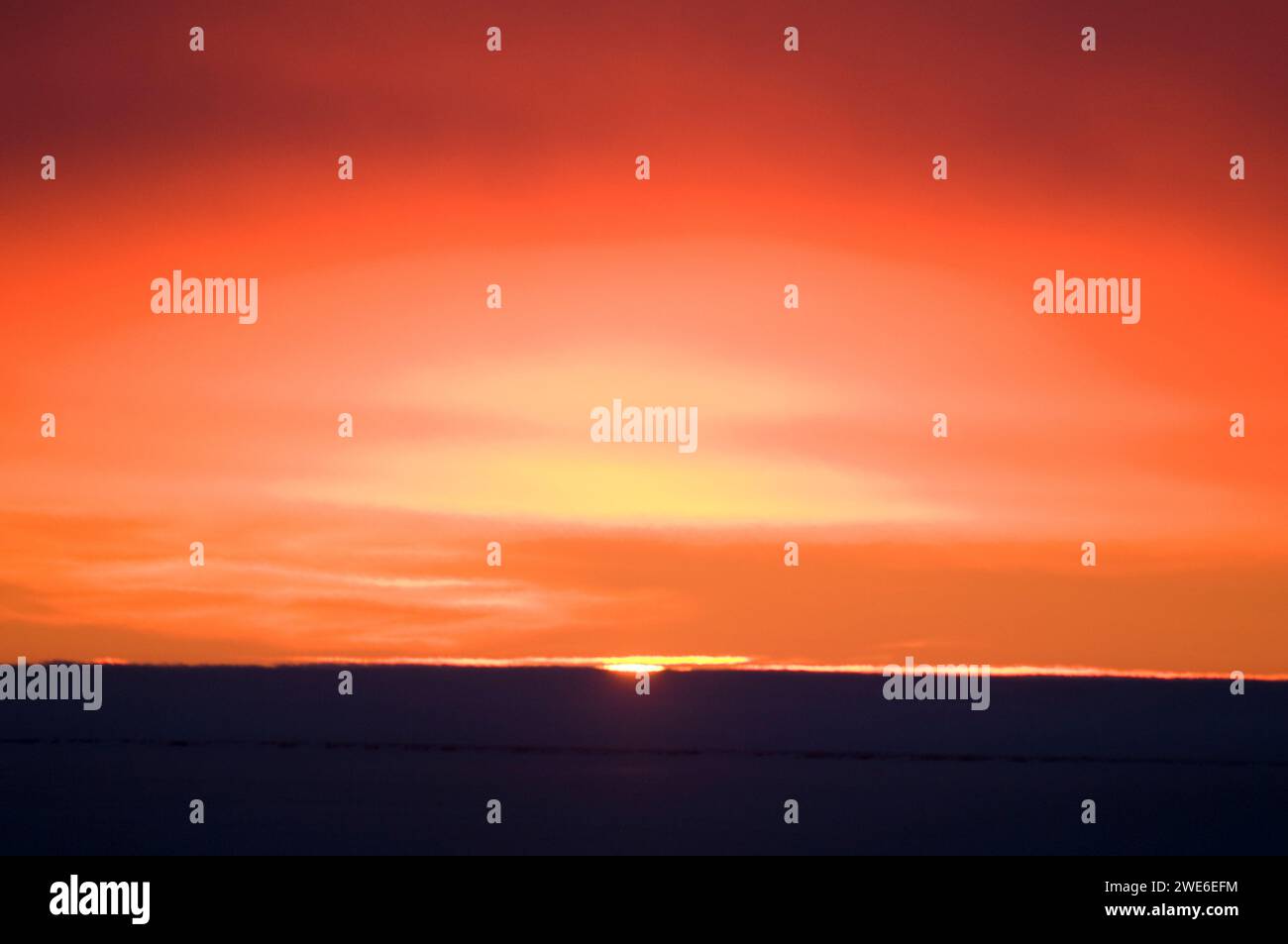 Fall Sunrise over the Brooks range Beaufort sea and 1002 area of the ...