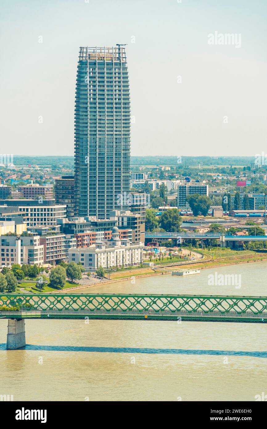 Eurovea tower hi-res stock photography and images - Alamy