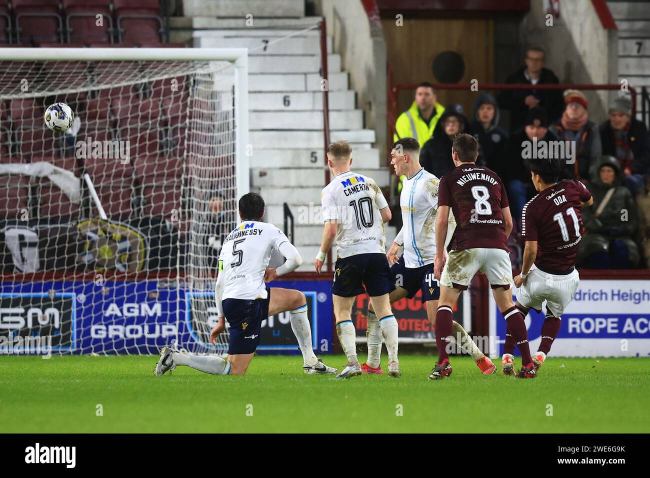 23rd January 2024; Tynecastle Park, Edinburgh, Scotland: Scottish ...
