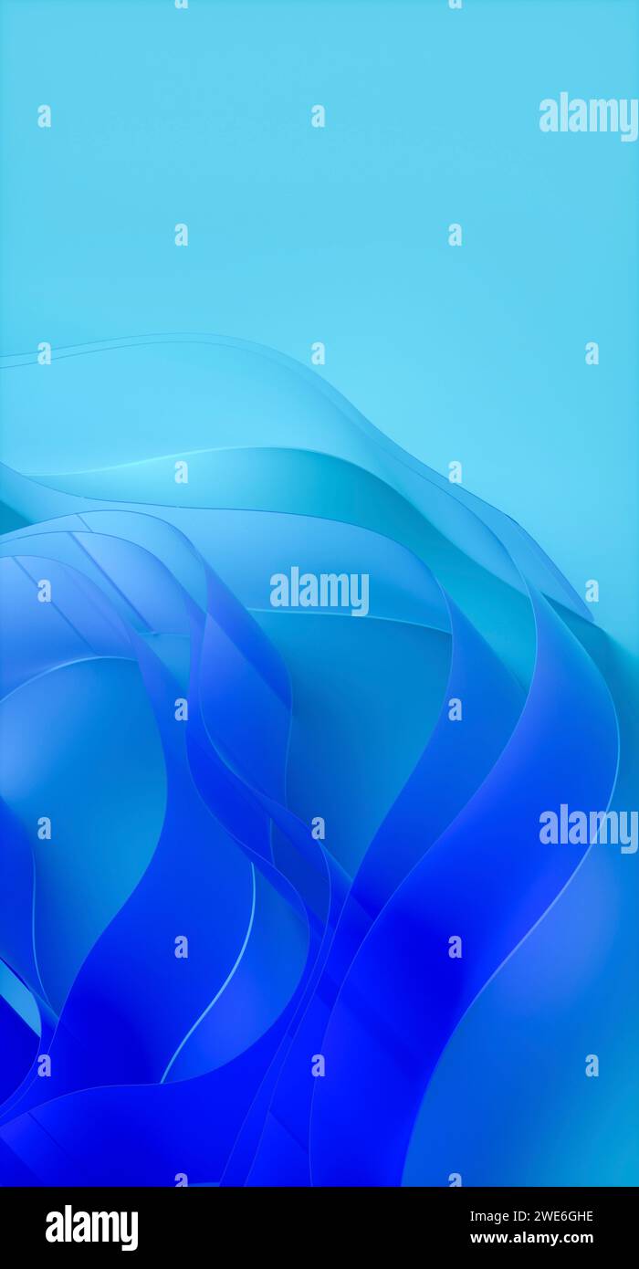 Abstract background of blue layered materials Stock Photo - Alamy