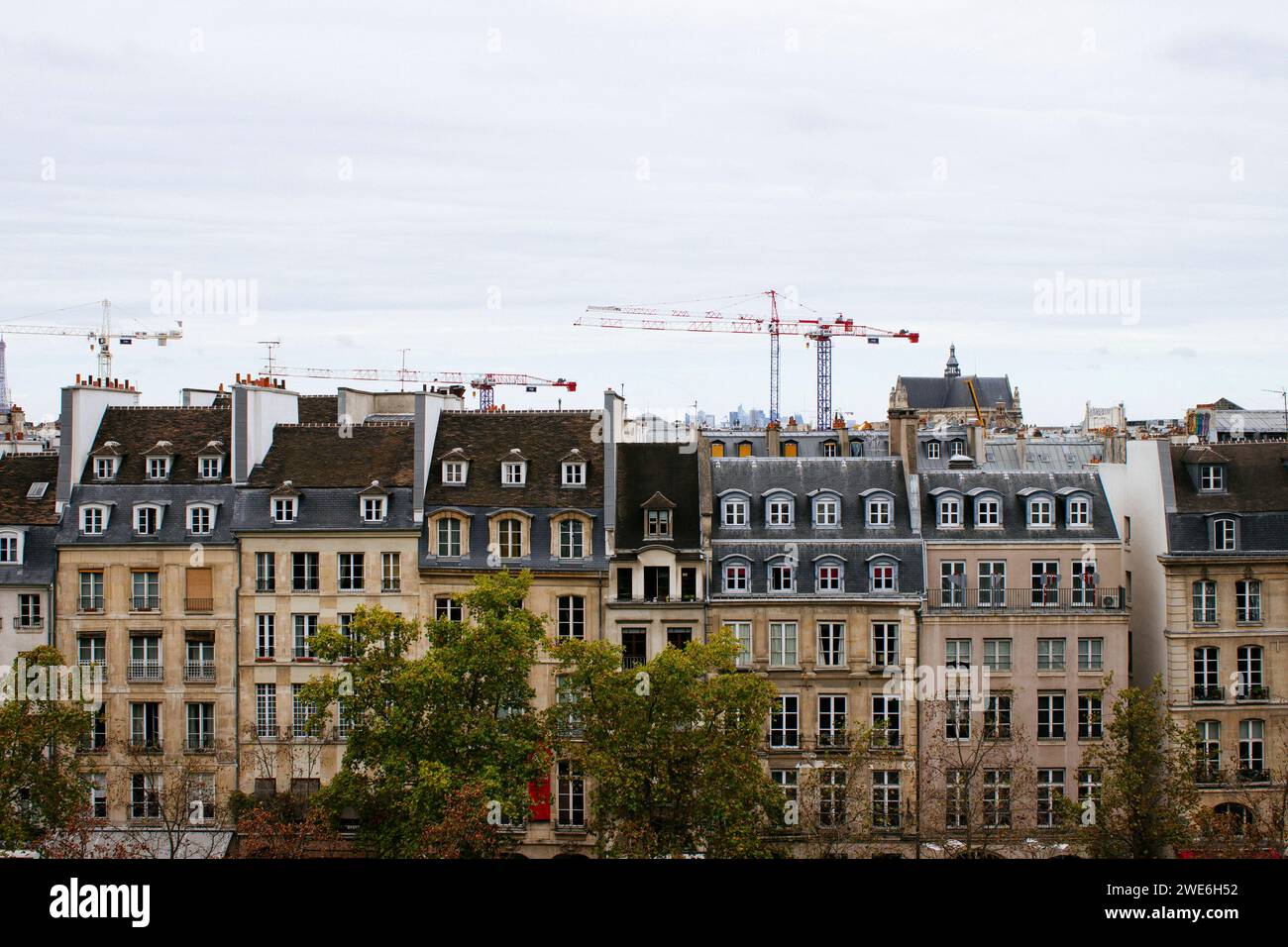 Old residential buildings in Paris, France Stock Photo - Alamy