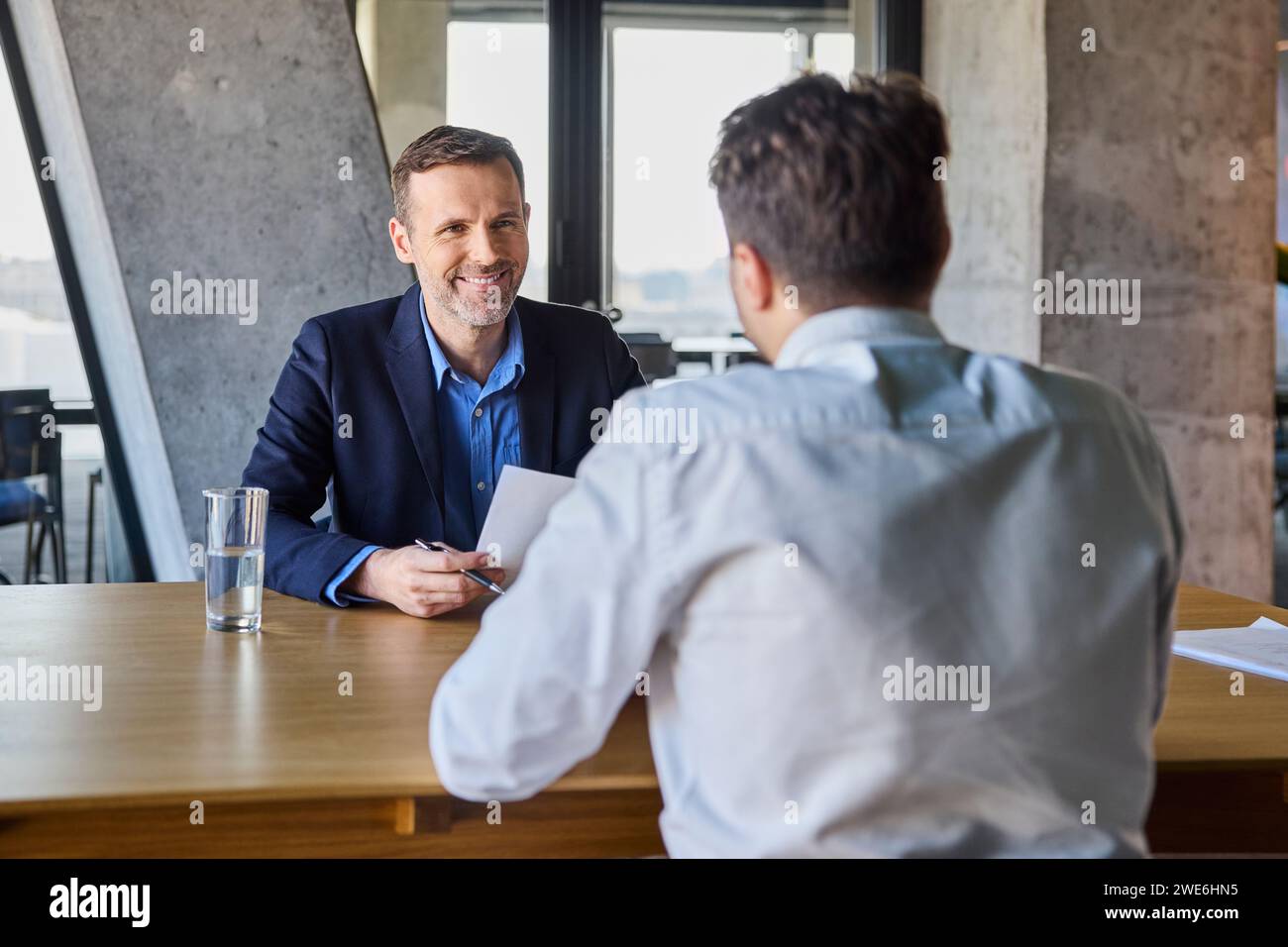 20 interview hi-res stock photography and images - Alamy