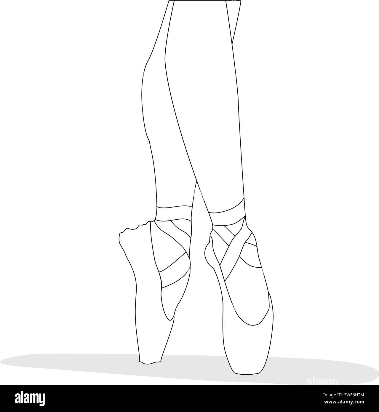 Dancing feet Stock Vector Images - Alamy