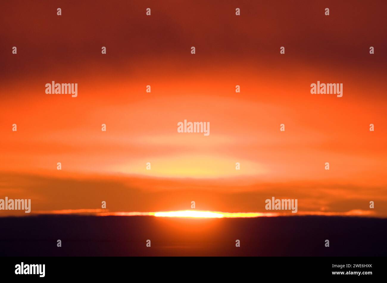 Fall Sunrise over the Brooks range Beaufort sea and 1002 area of the ...