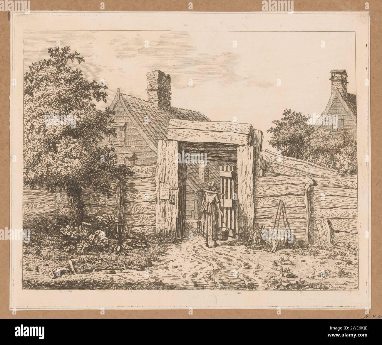 Drypoint print and holland paper hi-res stock photography and images ...