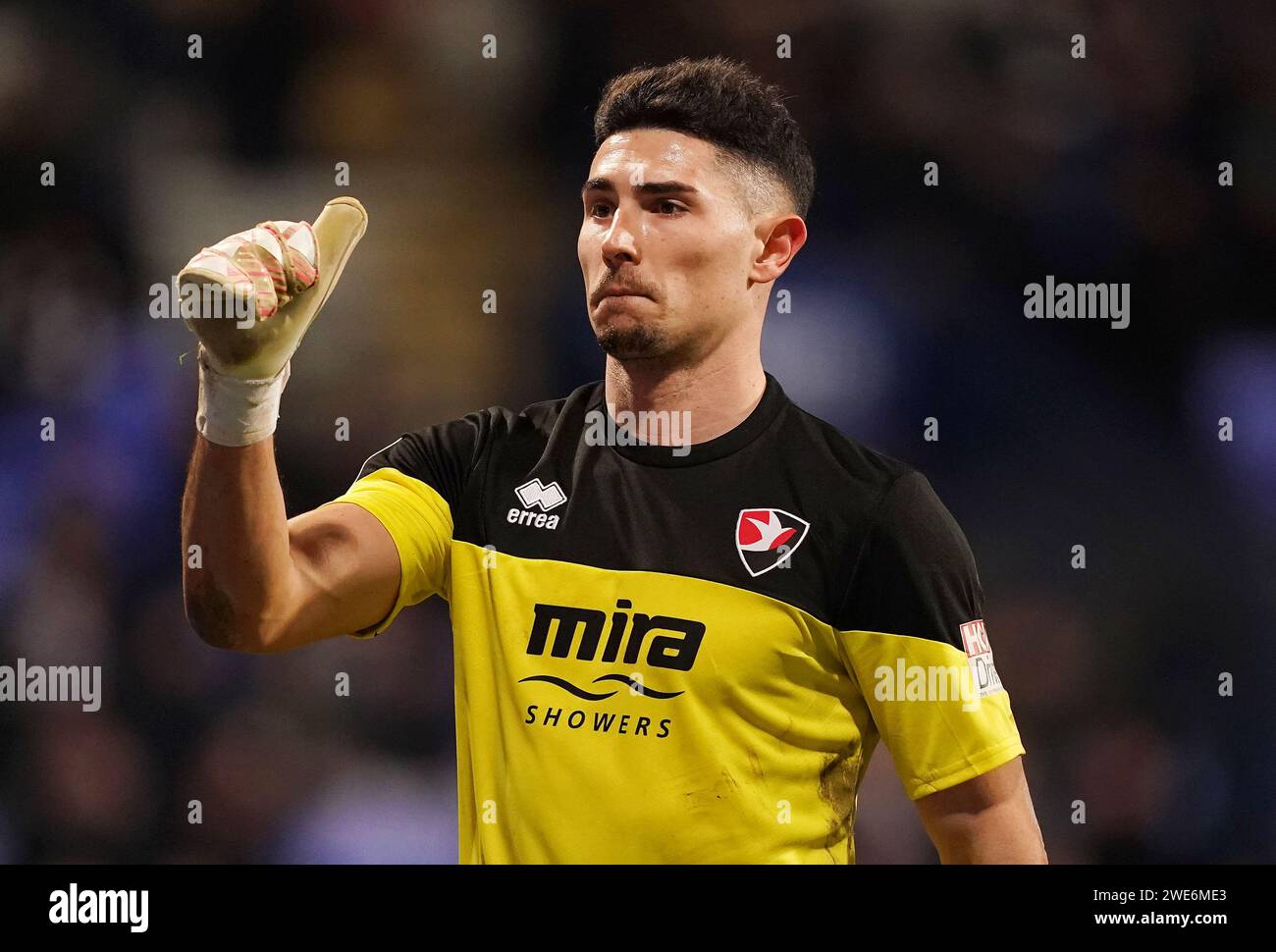 Cheltenham Town goalkeeper Luke Southwood during the Sky Bet League One ...