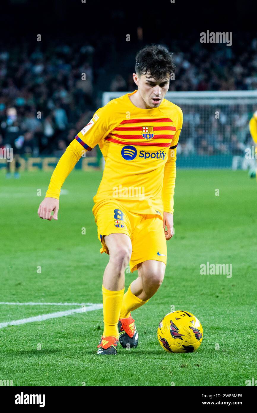 Pedro Gonzalez, more often known as Pedri of FC Barcelona seen in ...