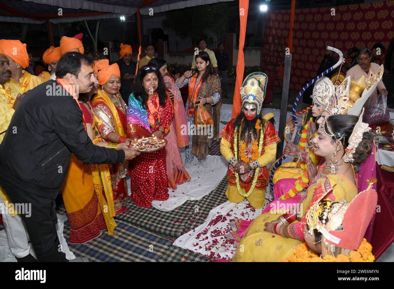Veer hanuman temple hi-res stock photography and images - Alamy