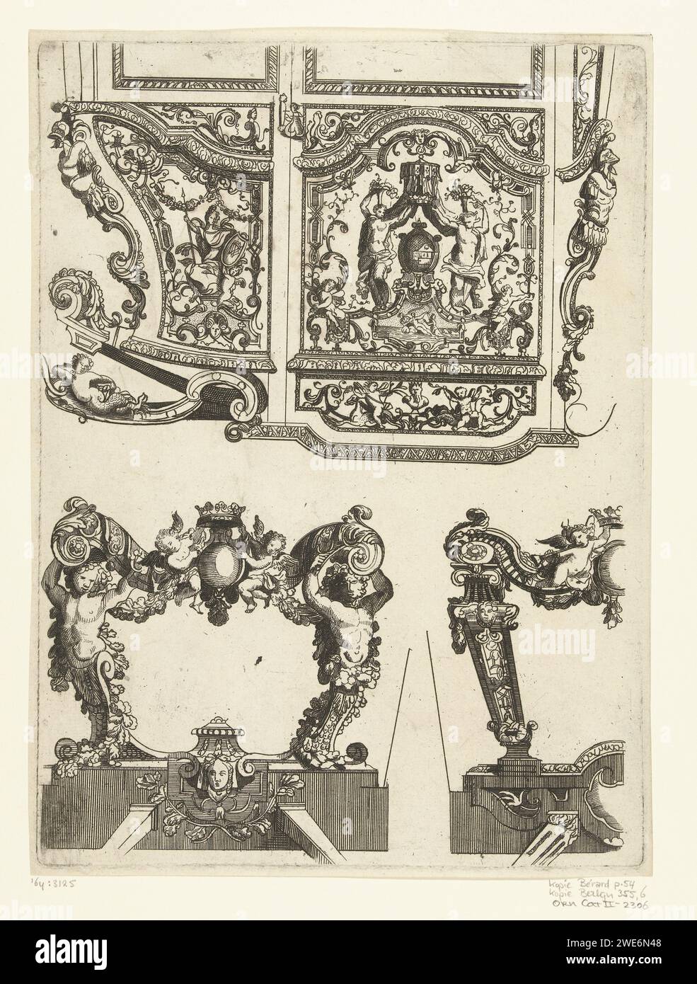 Parts of Koets, Anonymous, After Daniël Marot (I), After 1698 - Before ...