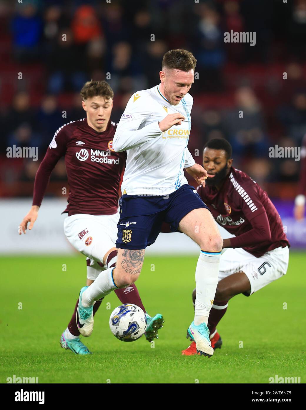 23rd January 2024; Tynecastle Park, Edinburgh, Scotland: Scottish ...