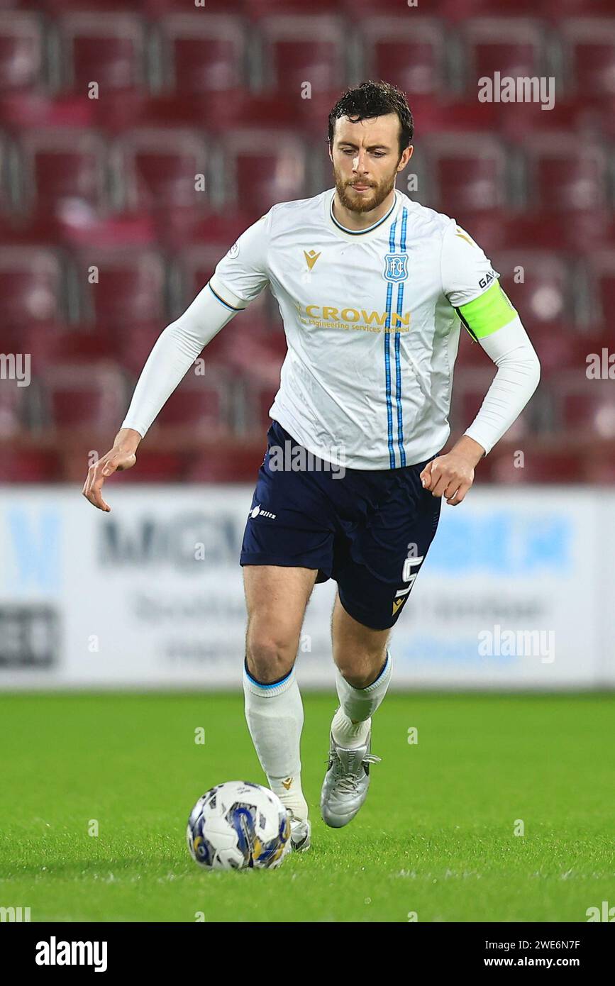 23rd January 2024; Tynecastle Park, Edinburgh, Scotland: Scottish ...