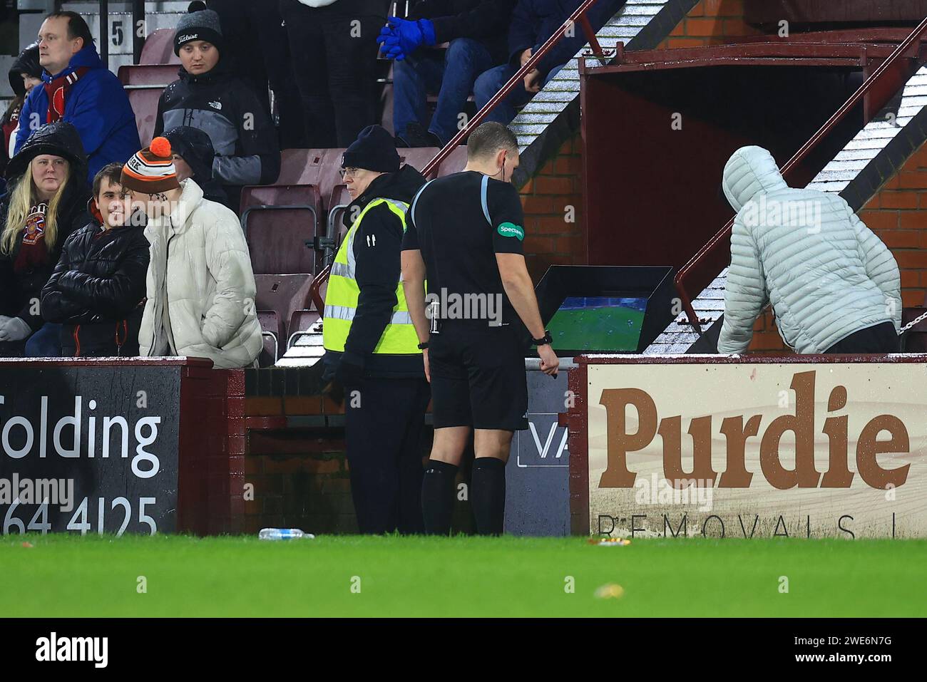 23rd January 2024; Tynecastle Park, Edinburgh, Scotland: Scottish ...