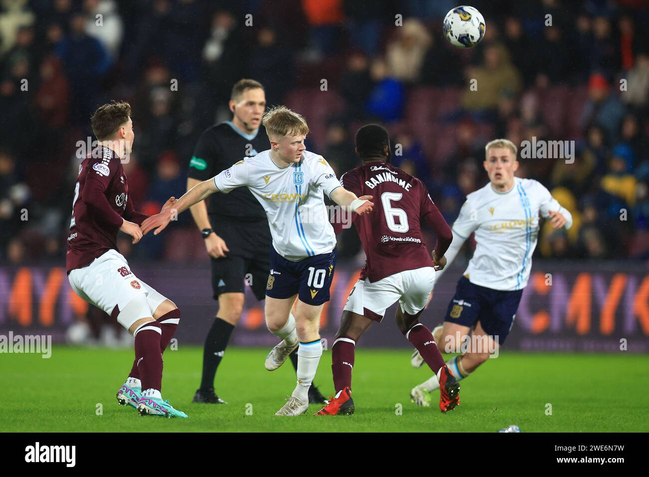 23rd January 2024; Tynecastle Park, Edinburgh, Scotland: Scottish ...