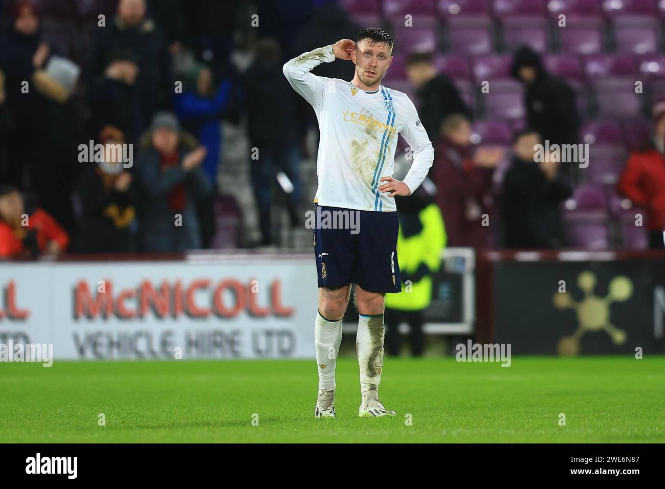23rd January 2024; Tynecastle Park, Edinburgh, Scotland: Scottish ...