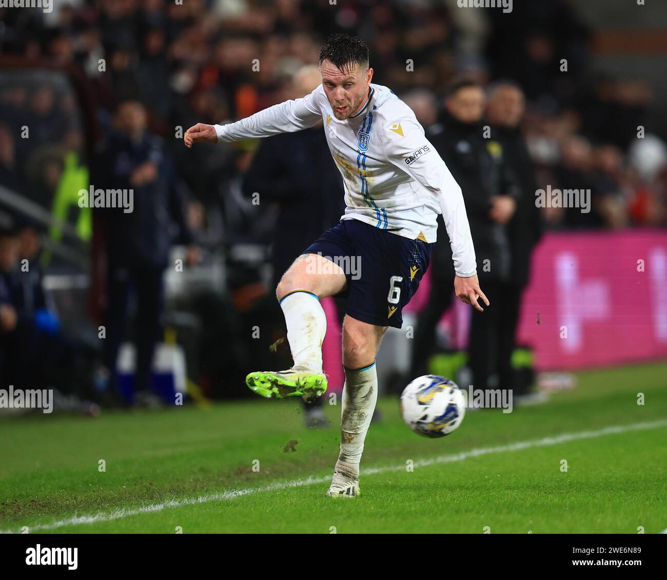 23rd January 2024; Tynecastle Park, Edinburgh, Scotland: Scottish ...