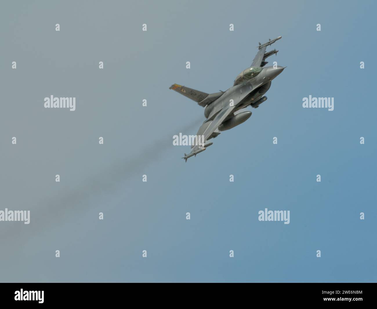 An F-16 Fighting Falcon assigned to the 309th Fighter Squadron ...