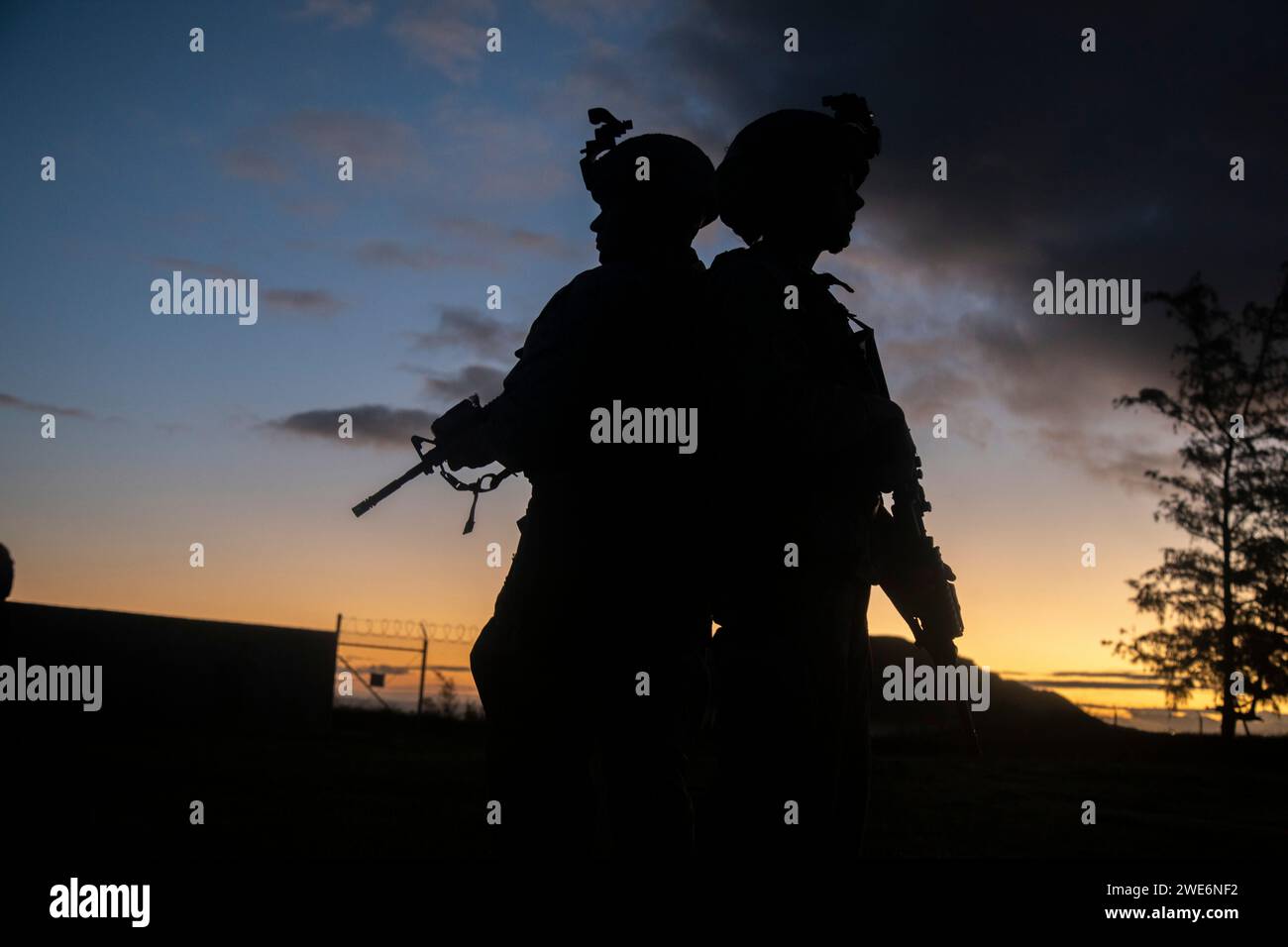 U.S. Marines with Headquarters Battalion, Marine Corps Base Hawaii ...