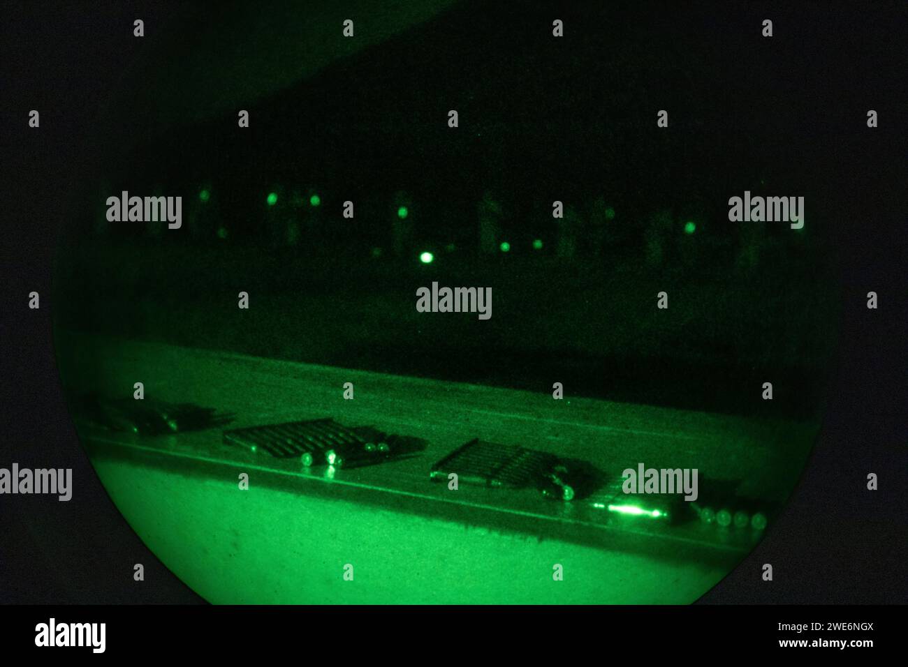 U.S. service members with Headquarters Battalion, Marine Corps Base ...