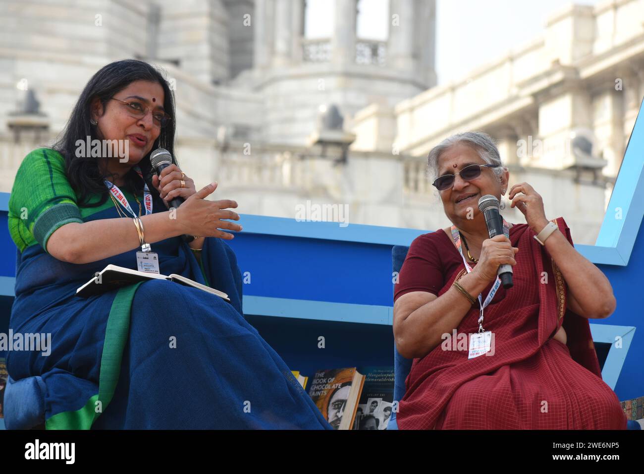 Kolkata, India. 23rd Jan, 2024. Eminent Writer and 2023 Padma Bhushan ...