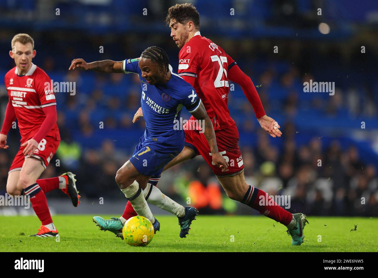 Stamford Bridge, Chelsea, London, UK. 23rd Jan, 2024. Carabao Cup ...