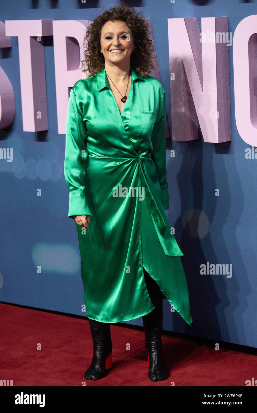 London, UK. 23 Jan, 2024. Pictured: Nadia Sawalha attends The UK Gala ...