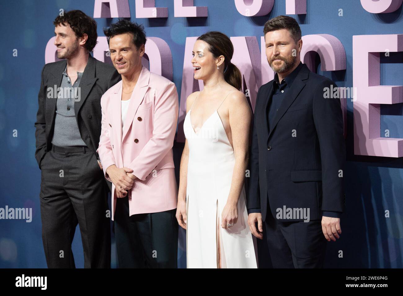 London, UK. 23 Jan, 2024. Pictured: (L-R) - Paul Mescal, Andrew Scott ...