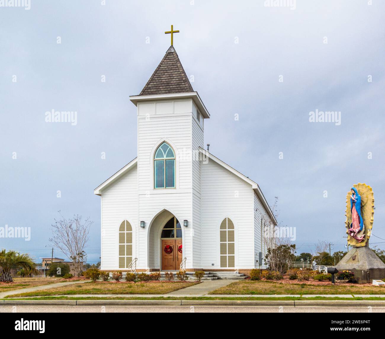 HIstoric Chapel of St. Paul rebuilt after Hurricane Katrina devastated ...