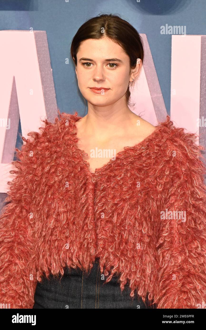 London, UK. 23rd Jan, 2024. Alison Oliver attends UK Gala Screening for ...