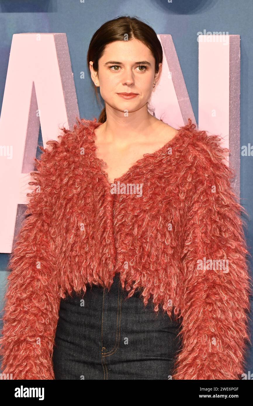 London, UK. 23rd Jan, 2024. Alison Oliver attends UK Gala Screening for ...