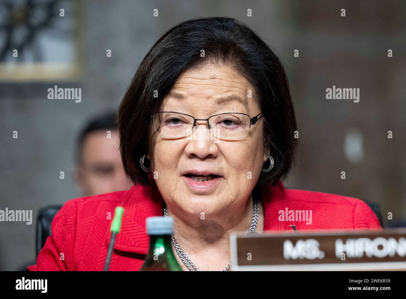 Washington, District Of Columbia, USA. 23rd Jan, 2024. U.S. Senator MAZIE HIRONO (D-HI) speaking ...