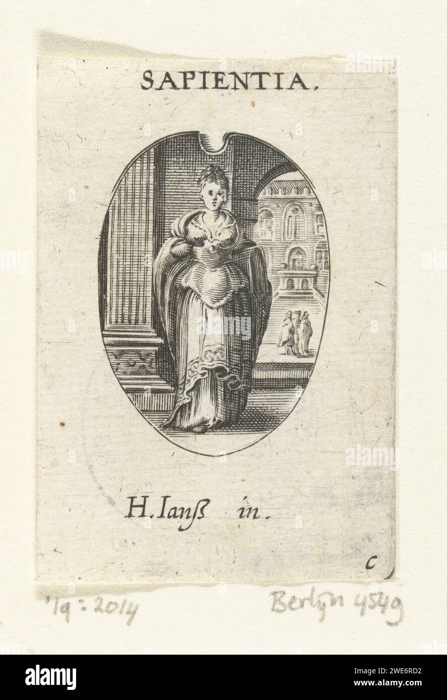 Wisdom, c. 1600 - c. 1699 print Amsterdam (possibly) paper engraving ...