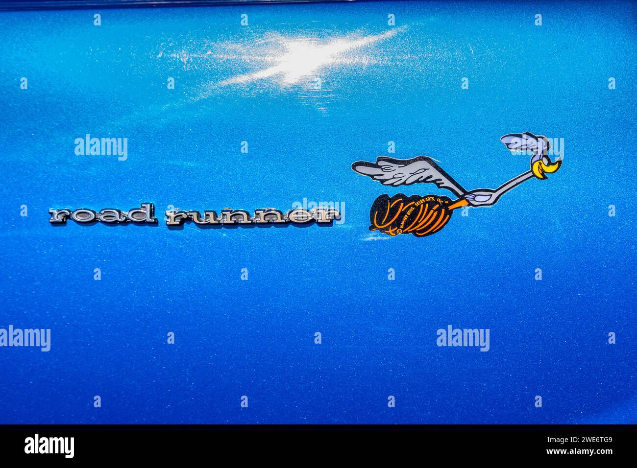 Plymouth road runner emblem hi-res stock photography and images - Alamy