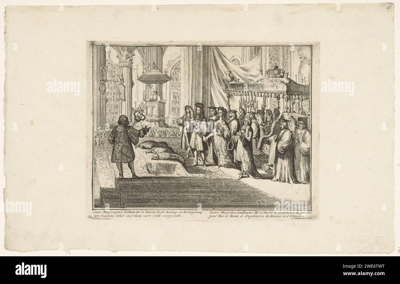 Proposals to the people of Willem and Maria as the new king and queen ...