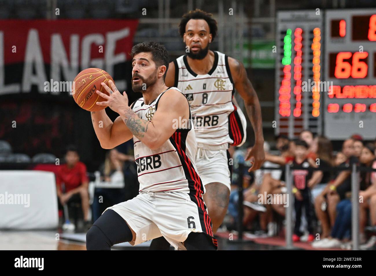 Rio De Janeiro, Brazil. 23rd Jan, 2024. Balbi during Flamengo x Caxias ...