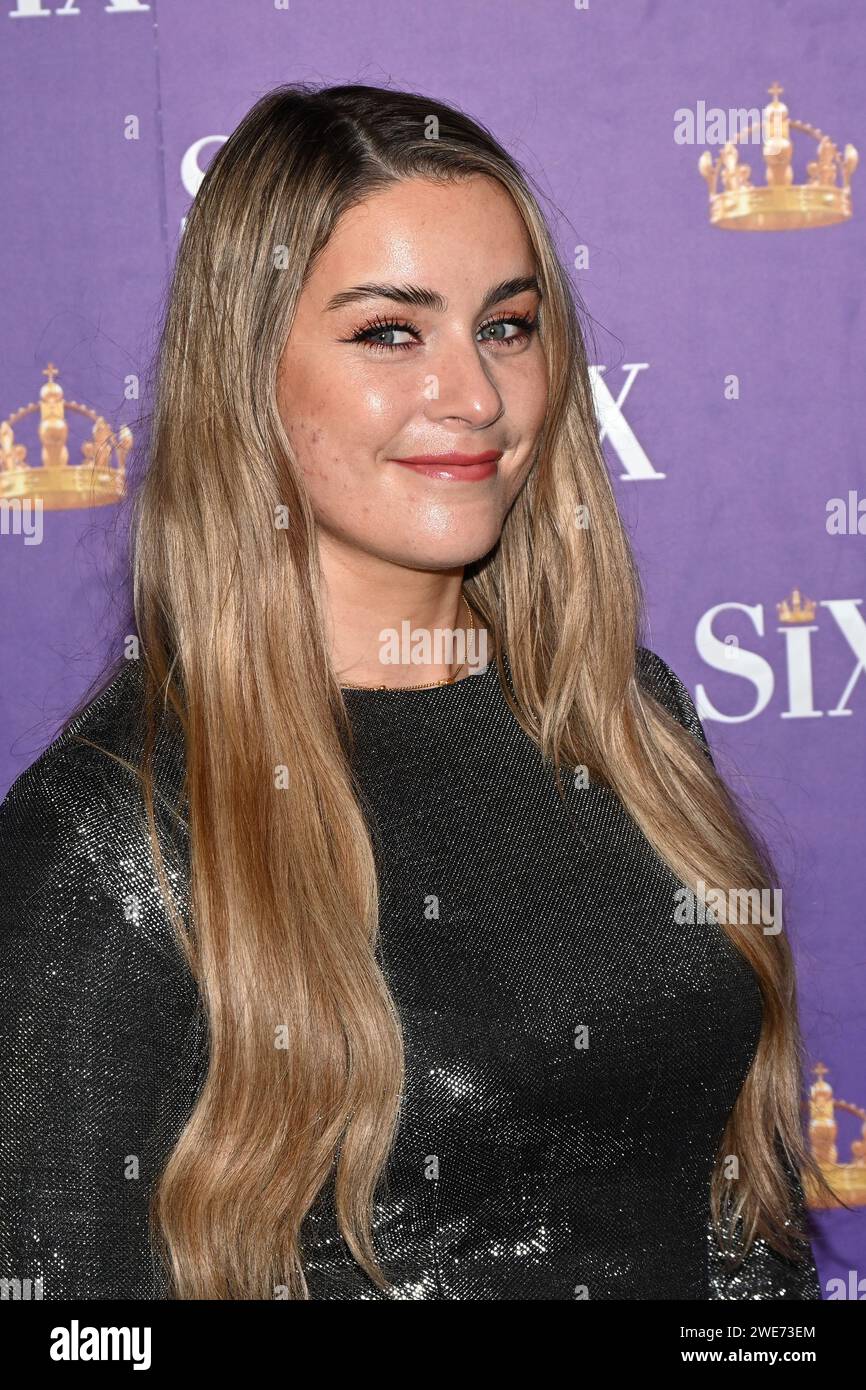 London, UK. 23rd Jan, 2024. Brooke Blewitt attends the Red Carpet: Gala ...