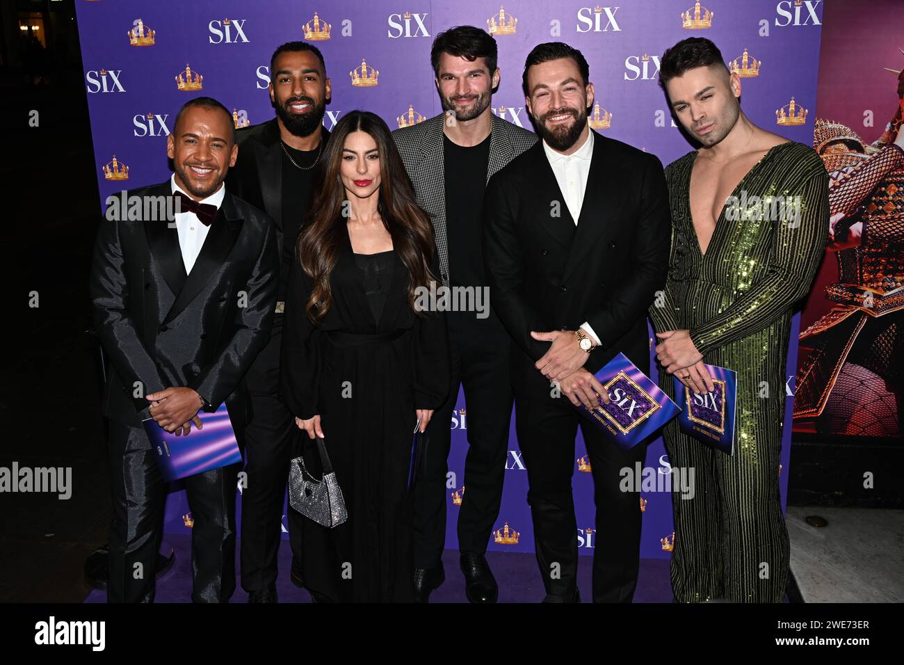 London, UK. 23rd Jan, 2024. Jeffrey McEachern, Jermaine Johnson, Assal ...