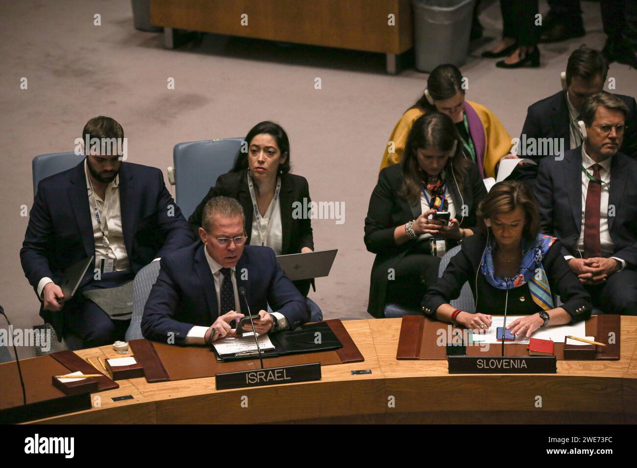 New York, New York, USA. 23rd Jan, 2024. Permanent Representative of ...