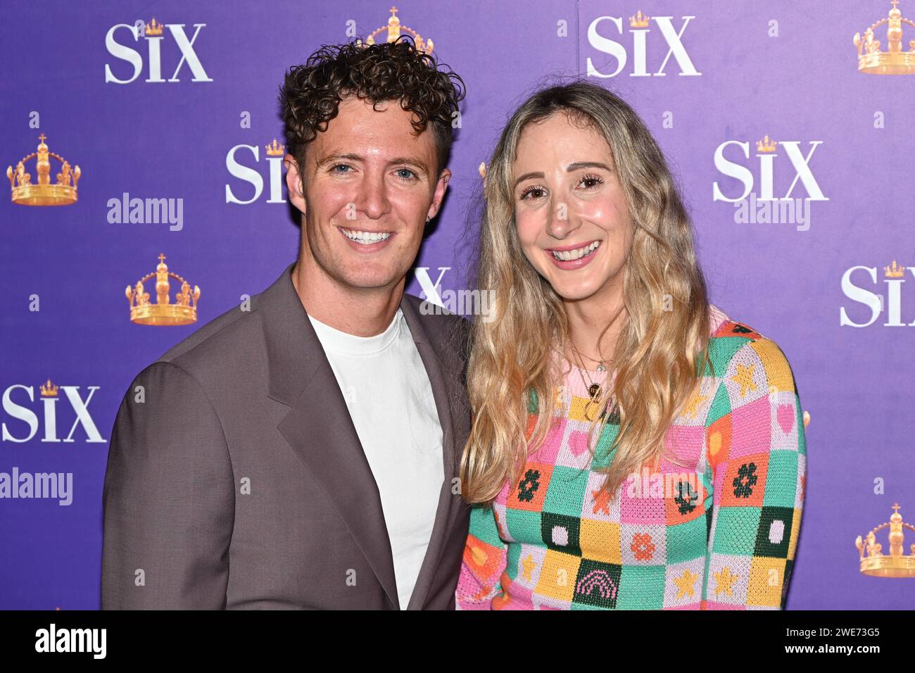 London, UK. 23rd Jan, 2024. Jess Qualter attends the Red Carpet: Gala ...