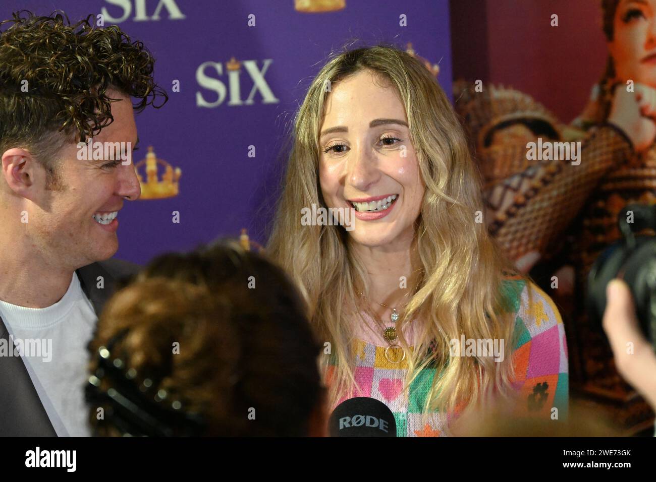 London, UK. 23rd Jan, 2024. Jess Qualter attends the Red Carpet: Gala ...