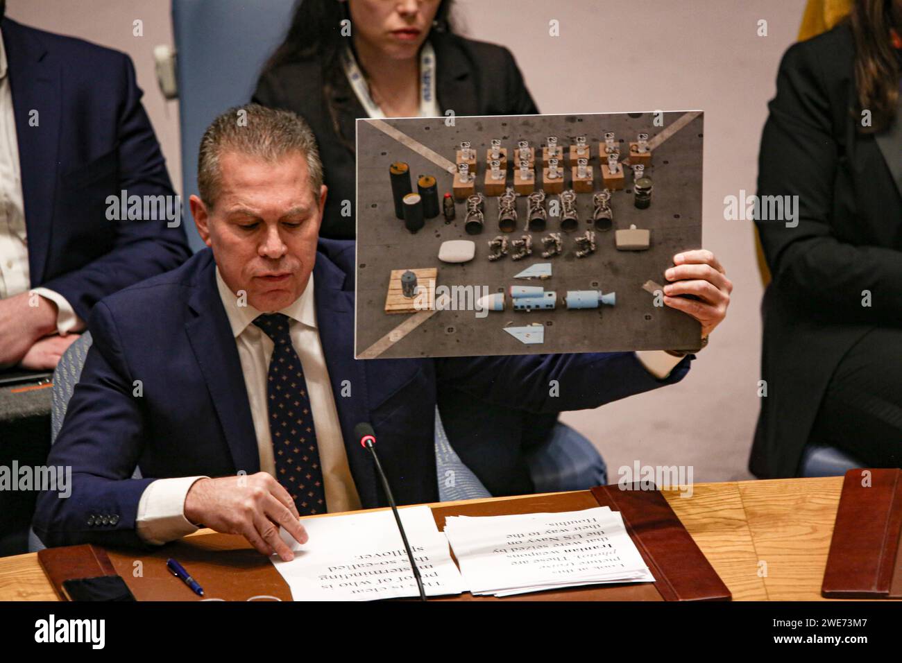 New York, New York, USA. 23rd Jan, 2024. Permanent Representative of ...