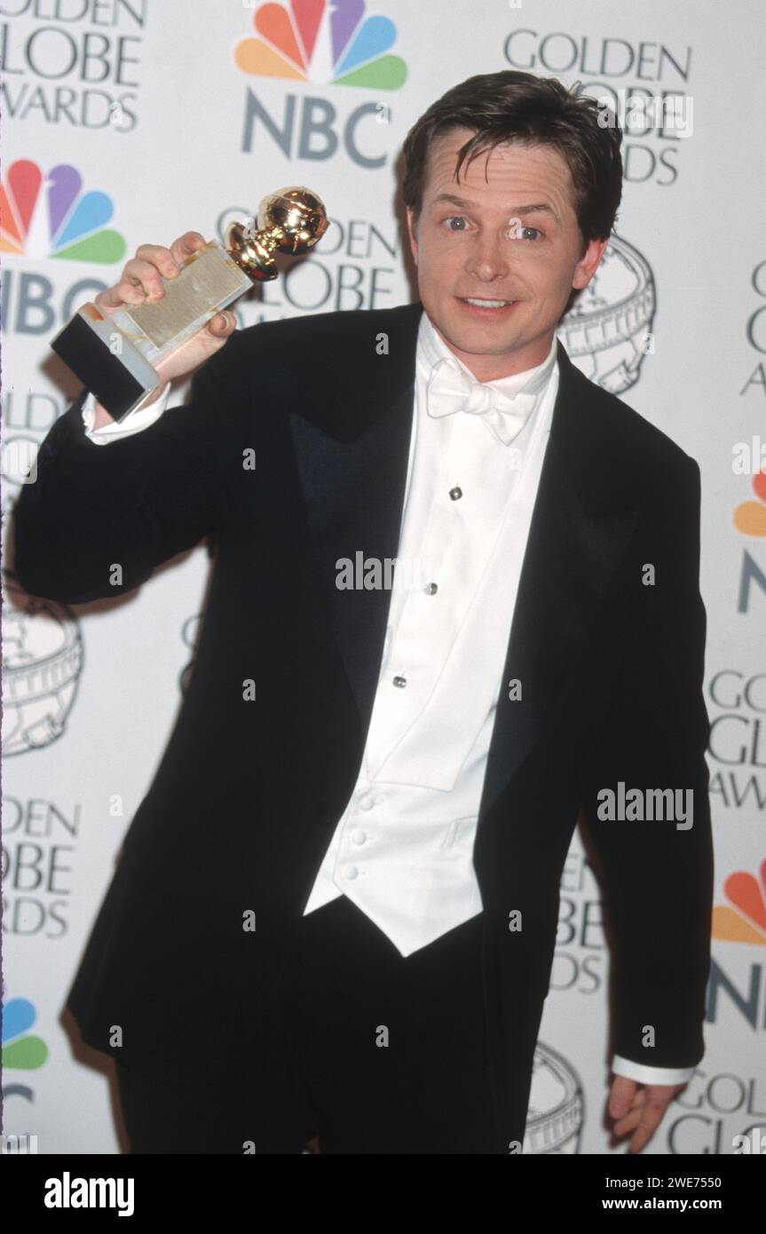 Michael j fox 1998 hi-res stock photography and images - Alamy
