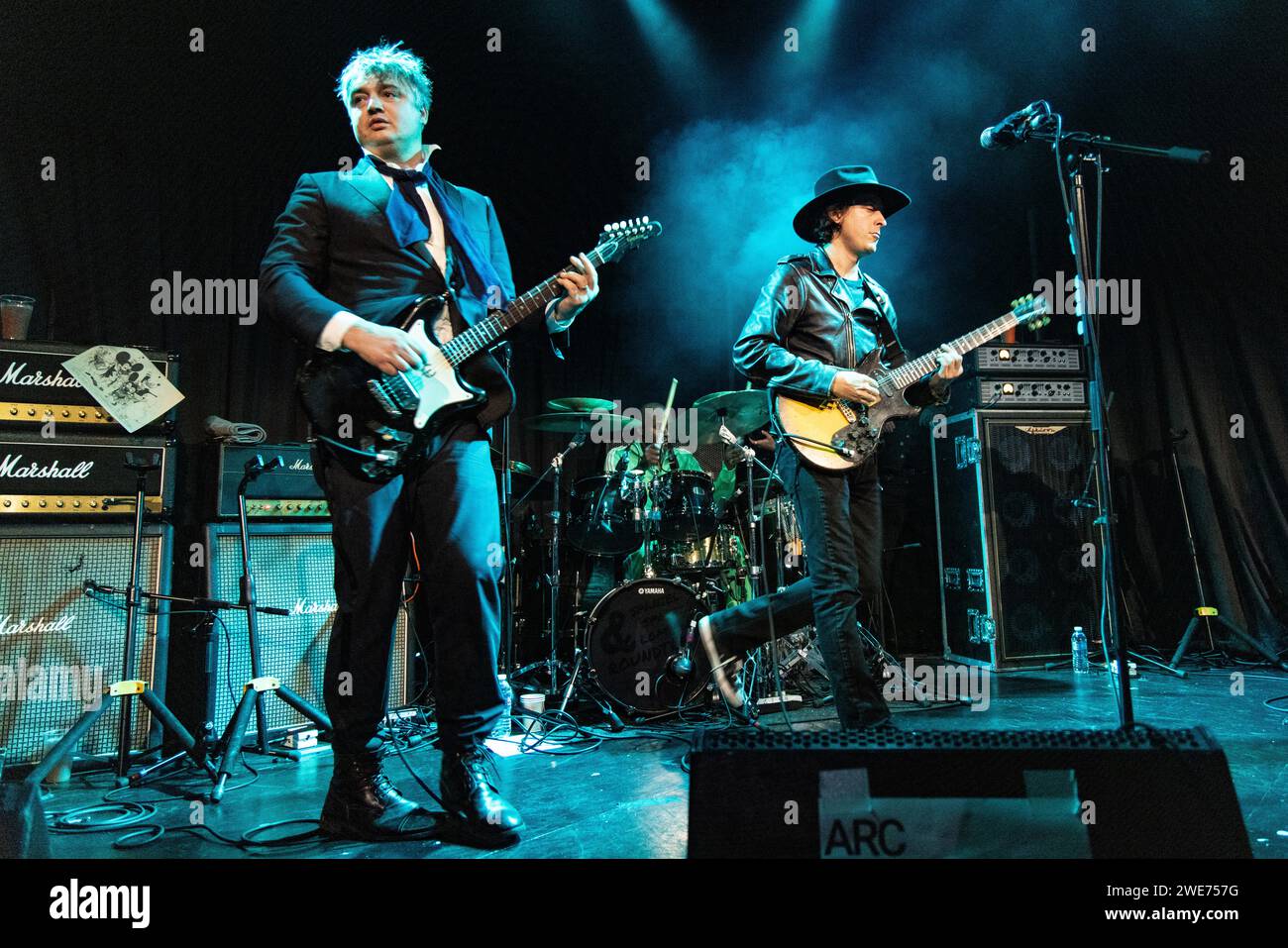 The Libertines perform at The Arc, Stockton, 23rd Jan 2024 on the ...