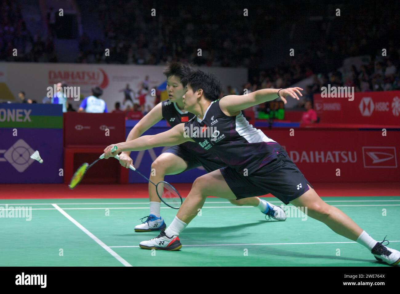 Jakarta, Indonesia. 23rd Jan, 2024. Liu Shengshu/Tan Ning (Front ...