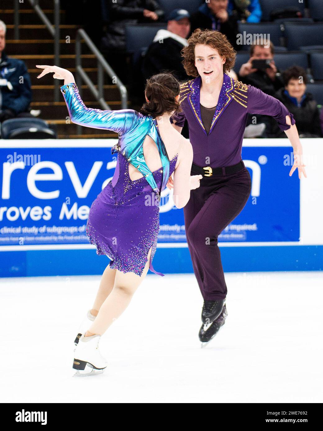 Columbus, Ohio, United States. 23rd January, 2024. Jenna Hauer and ...