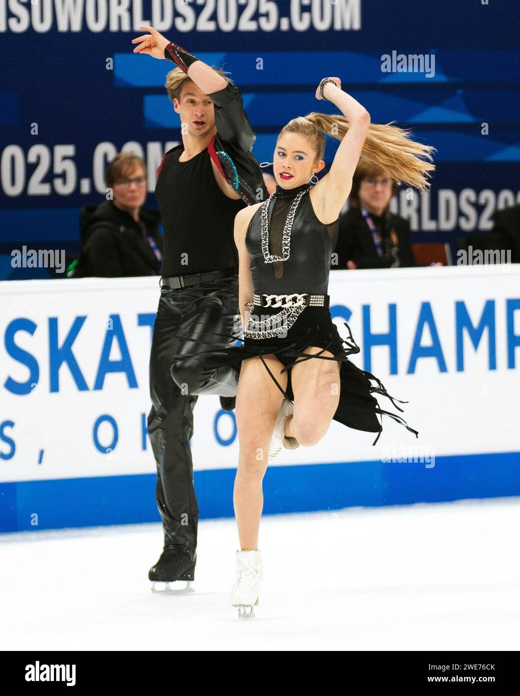 Columbus, Ohio, United States. 23rd January, 2024. Leah Neset and Artem ...