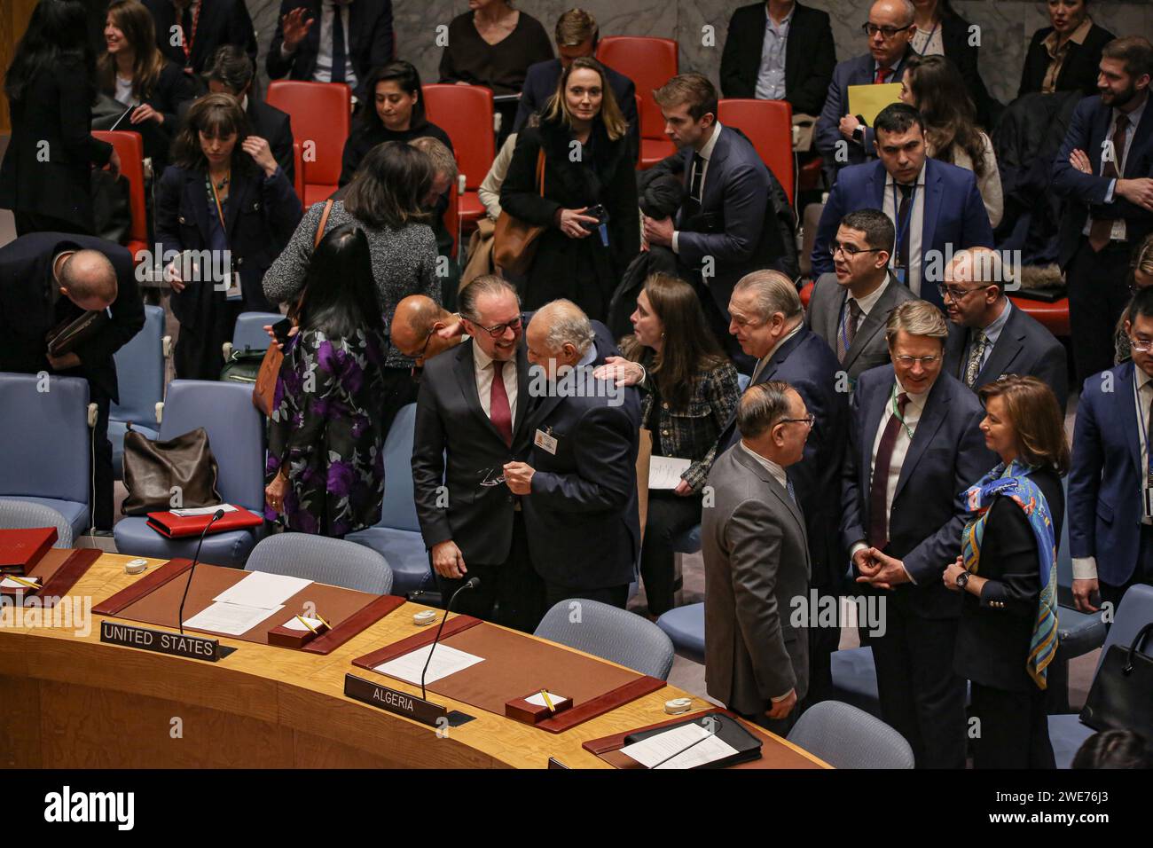 New York, New York, USA. 23rd Jan, 2024. ALEXANDER SCHALLENBERG ...