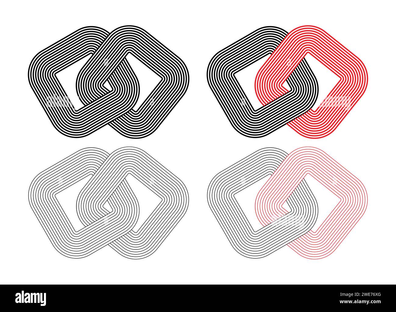 Rounded rectangle curves hi-res stock photography and images - Alamy