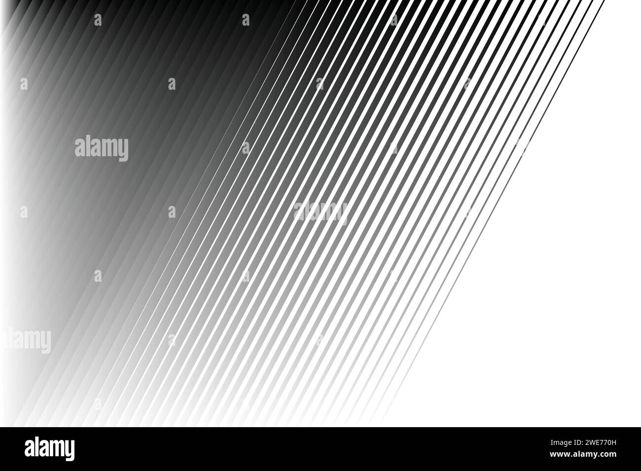 Thin straight line smooth transition from black to white line pattern background Stock Vector ...