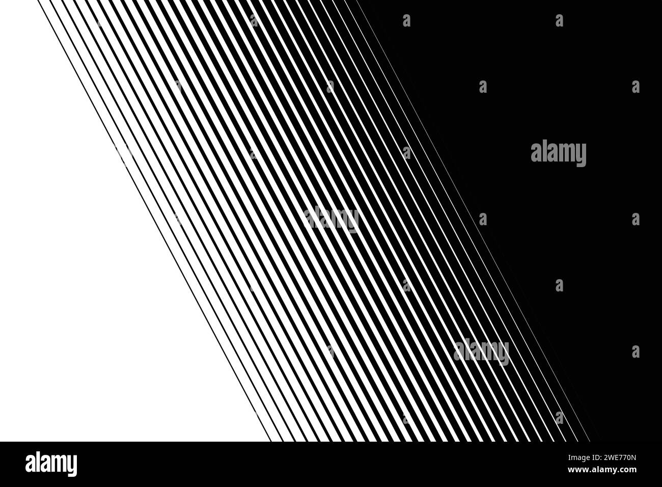 Thin straight line smooth transition from black to white line pattern ...