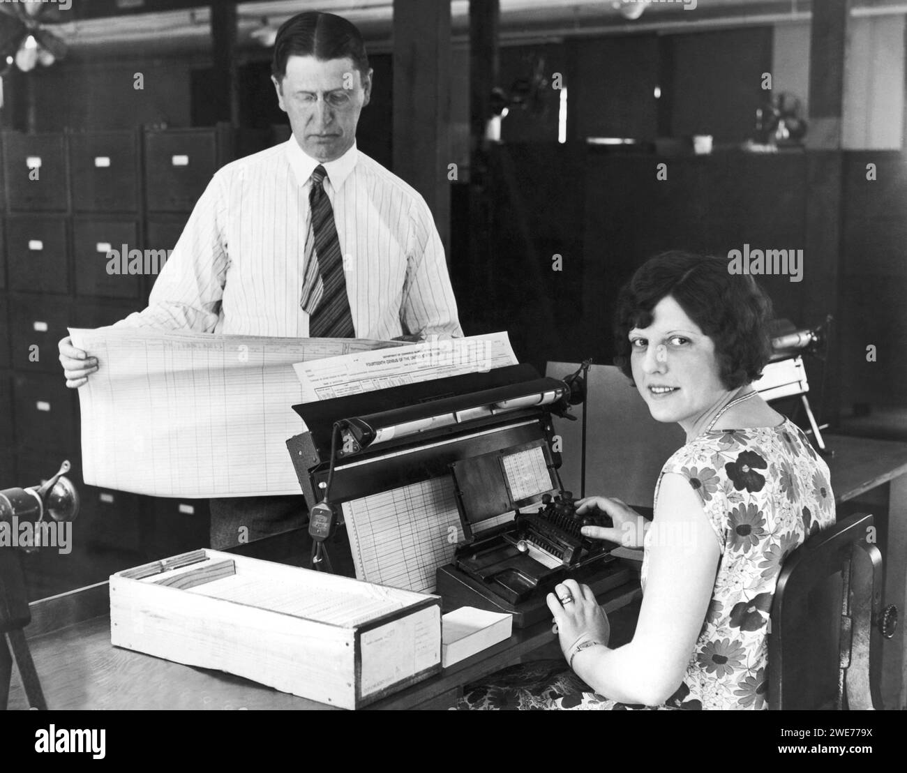 New Census Bureau machines Stock Photo - Alamy